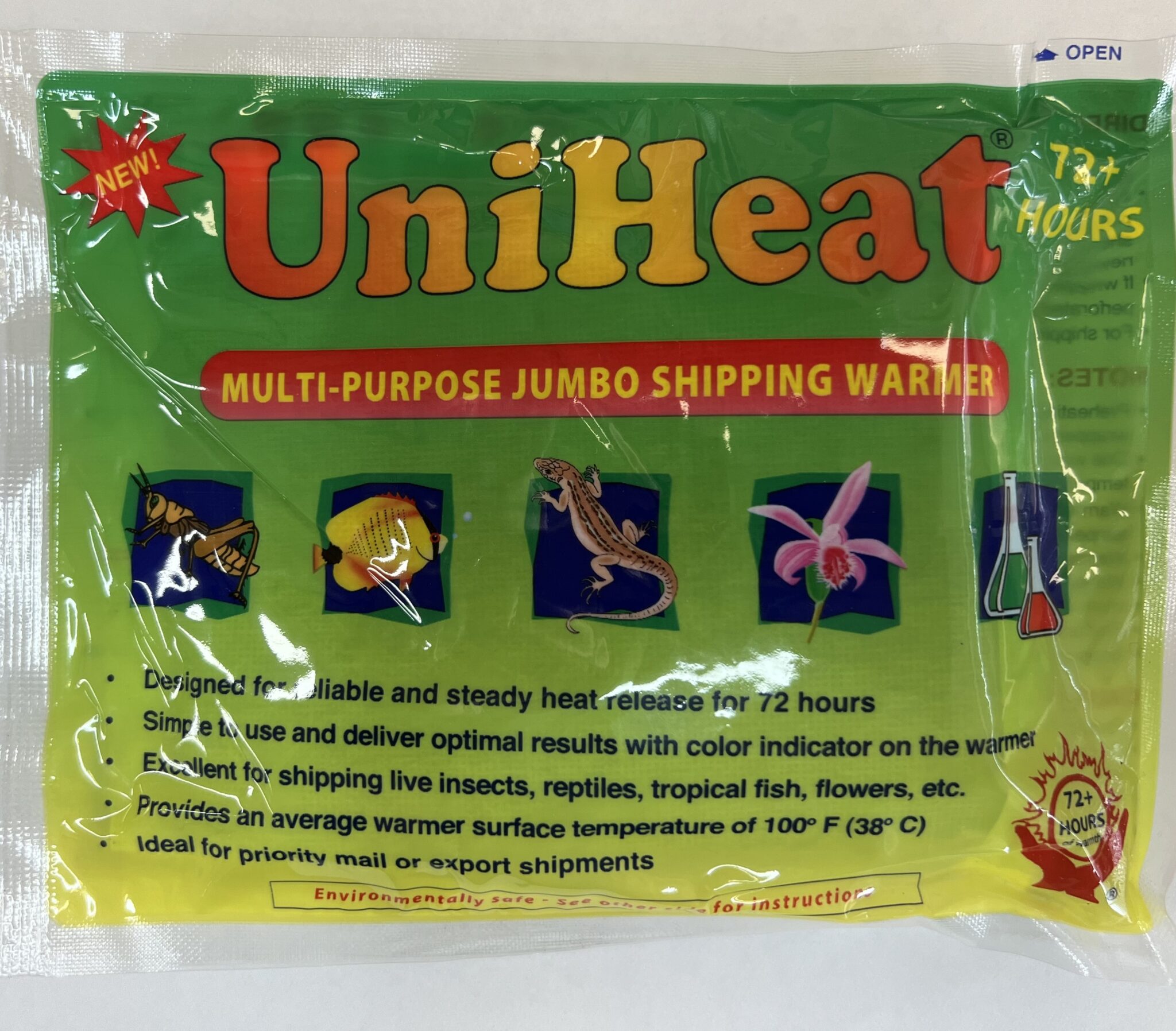 UniHeat 72 Hour Heat Pack (Most Popular Heat Pack) - KA Aquarium